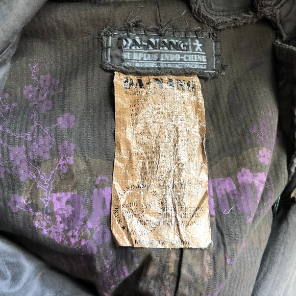 Da-Nang | Jackets & Coats | Da Nang Jacket Military Eyelet Long ...